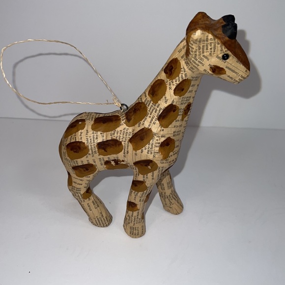 Accents | Paper Mache Giraffe Created By Philippine Artisan | Poshmark